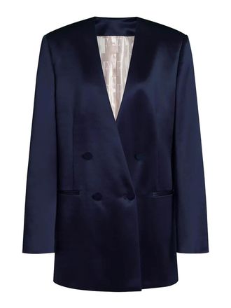 Alberta Ferretti Blazer - Blau