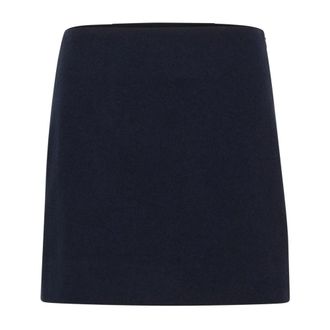 Part Two Einfacher Dunkelblauer Rock - - Skirts - Damen - Blau - M