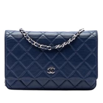 Chanel Pre-owned Wallet on Chain - - Pre-owned - Damen - Blau - ONE SIZE