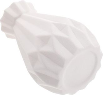 BESPORTBLE Keramikvase Nordic Stil Mattierte Wei&szlig;e Blumenvase f&uuml;r Getrocknete Blumen Pampasgras Dekoration Wohnzimmer Schlafzimmer Tischvasen Modern Minimalistis