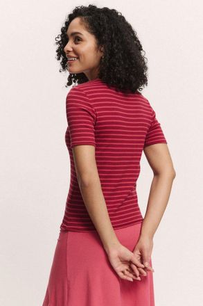 Tranquillo T-Shirt Jerseyshirt Lillyy aus Tencel Nachhaltiges Jerseyshirt aus Tencel mit femininen Details