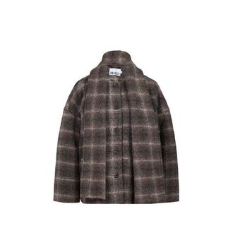 Object Veste oversize &agrave; carreaux