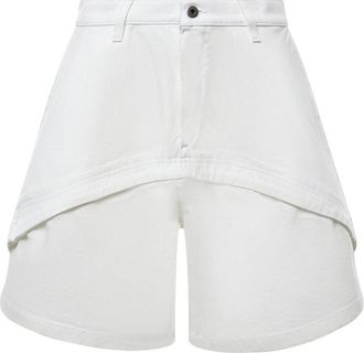 Loewe Femme, Shorts, Blanc, Taille: 34 FR Paulas Ibiza Denim Shorts