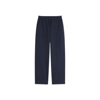 Maison Kitsun&eacute; Homme, Pantalons, Bleu, Taille: S Wide Pantalons