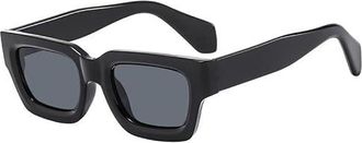 Generic Lunettes De Soleil Carr&eacute;es For Hommes, Dext&eacute;rieur For Femmes, &Agrave; Petite Monture For Vacances(Black)