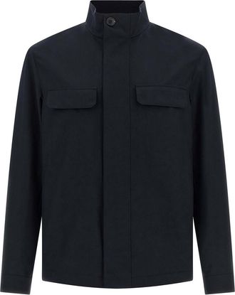 Ermenegildo Zegna Veste Casual - Bleu