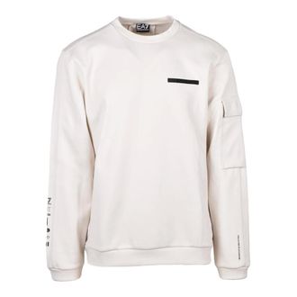 Emporio Armani Emporio Armani Ea7, Herren, Sweatshirts & Hoodies, Beige, XLGr&ouml;&szlig;e