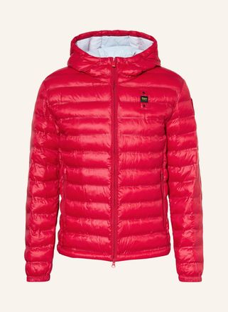 Blauer Steppjacke Charles rot