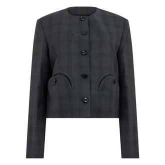 Blaz&eacute; Milano Shamo Bolero - - Jackets - Damen - Grau - M