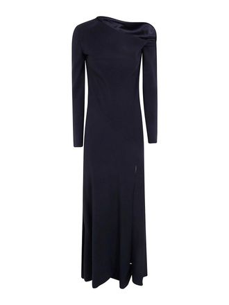 Alberta Ferretti Maxi Robe - Noir