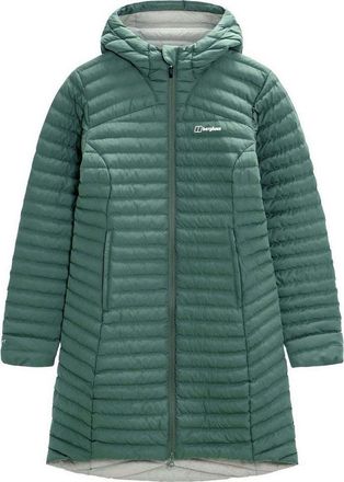 Berghaus Outdoorjacke W Nula Micro Jacket Long Leichte, winddichte Damenjacke mit innovativer Hydroloft Isolierung
