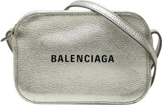 Balenciaga Sac bandouli&egrave;re Everyday XS Pre-owned - Femme - Pre-owned - Gris - Taille: ONE Size