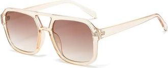 Generic Lunettes De Soleil Conduite &Agrave; Monture Large For Femmes Plein Air For Hommes(Clear)