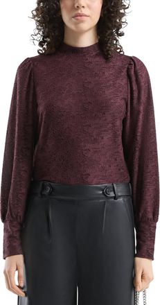 QS by s.Oliver Leicht transparentes Blusenshirt