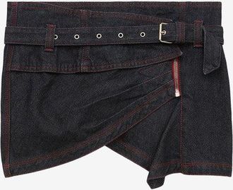 Isabel Marant Jupe Siyen - Femme - Foncé Nuit - Taille 36 - Isabel Marant