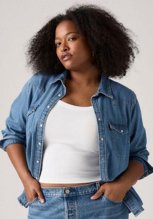 Levi's Plus Jeansbluse PL ULTIMATE WESTERN T3 mit Taschen
