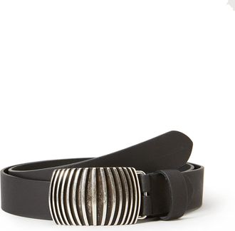 MGM Damen Gürtel 970-9729, Gr. 100, Schwarz (schwarz)