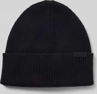 HUGO BOSS Beanie mit dezentem Logo-Detail Modell Xential