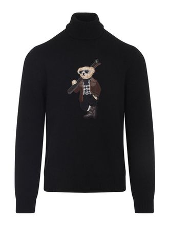 Ralph Lauren Pull Col Rond - Noir