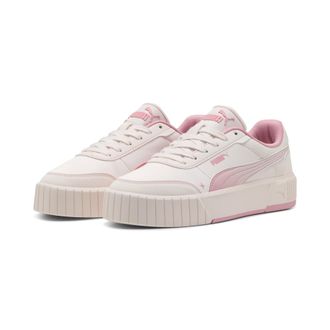 Puma Damen Carina Mia Satin Princess Sneakers 40.5, Jasmine Flower Pinkscape Pink
