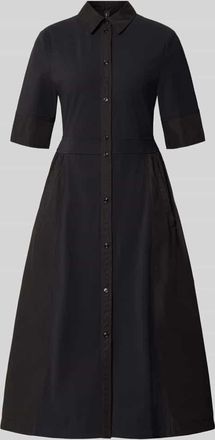 Marc Cain Midikleid mit Umlegekragen