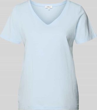 s.Oliver Red Label Regular Fit T-Shirt aus Baumwoll-Mix