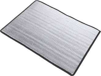 Soimiss Waschmaschinen Sonnenschutz 70x50cm Aluminiumfolie Isolierabdeckung mit Magnet Wasserfeste Frontschutzabdeckung f&uuml;r Waschmaschine Trockner Balkon Au&szlig;e