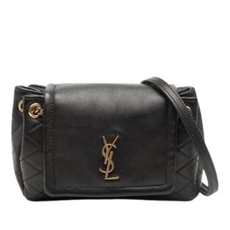 Saint Laurent Sac bandouli&egrave;re Mini Nolita Pre-owned - Femme - Pre-owned - Noir - Taille: ONE Size