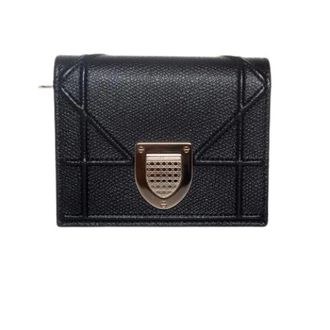 Dior Femme, Accessoires, Noir, Taille: ONE Size Portefeuilles en cuir