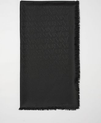 Saint Laurent &Eacute;charpe SAINT LAURENT Femme couleur Noir