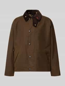 Barbour Regular Fit Blouson aus reiner Baumwolle