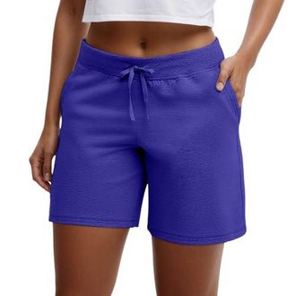 Generic Short Running Femme Poche Telephone Cuir Randonn&eacute;e Pas Musculation Frottement Blanche Matelass&eacute; Marche Microfibre &Eacute;vas&eacute;e Genou Voile Curvy Turquoise S