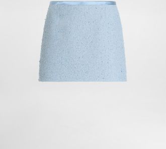 Dolce & Gabbana Basketweave Skirt - Frau R&ouml;cke Purple 44