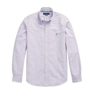 Ralph Lauren Homme, Chemises, Violet, Taille: S Oxford Shirt