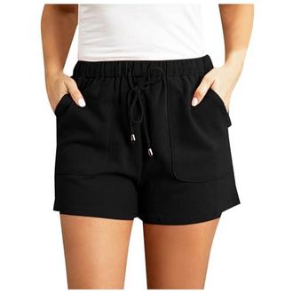 Generic Bermuda Femme Hiver 2022 Shorts Simili Jogging Leger Volley Seconde Paperbag Stretch Forte Velour Snowboard Veritable Polyester Sportswear Loose Bicol