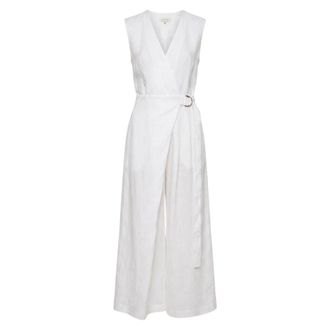 Meimeij Damen, Jumpsuits & Playsuits, Wei&szlig;, MGr&ouml;&szlig;e