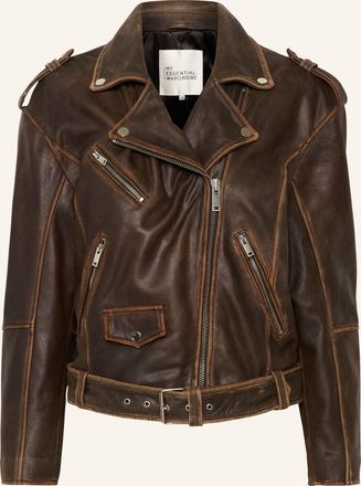 MY ESSENTIAL WARDROBE My Essential Wardrobe Lederjacke Mwgilo braun