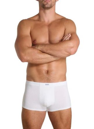 Bruno Banani Herren Unterw&auml;sche wei&szlig; Mikrofaser/Funktion unifarben