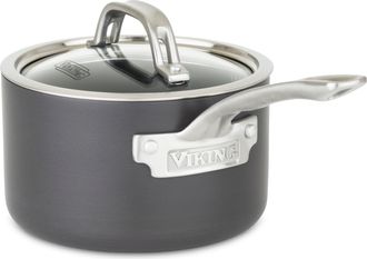Viking Culinary Harteloxierte Antihaft-Saucenpfanne, 2 l, Schwarz