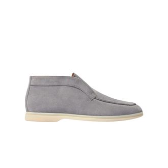 Scarosso Leonardo Graue Wildleder Stiefelette - - Shoes - Herren - Grau - 43 EU