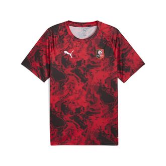 Puma Stade Rennais FC Aufw&auml;rmtrikot Herren, Accessoires, Rot, XS