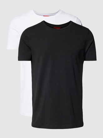 HUGO BOSS T-Shirt mit Logo-Print im 2er-Pack