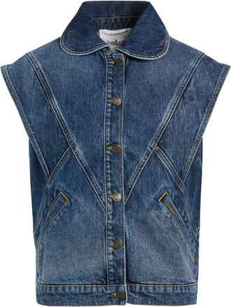 BA&SH JACKEN & M&Auml;NTEL - Jeansjacken/M&auml;ntel auf YOOX.COM