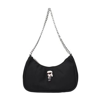 Karl Lagerfeld Sac bandouli&egrave;re mini K/Karlette - Femme - Sacs - Noir - Taille: ONE Size