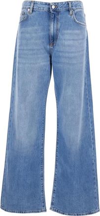Roy Rogers Femme, Jeans, Bleu, Taille: W28 Super Wide Denim