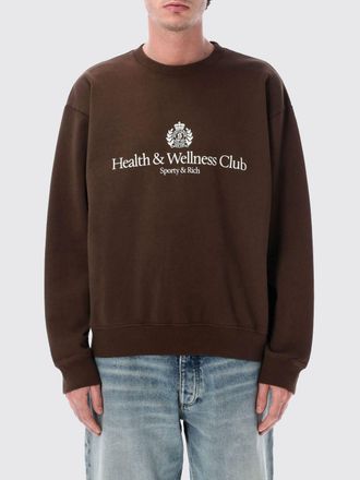 Sporty & Rich Sweatshirt Homme couleur Marron