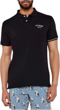 Iceberg Herren, Oberteile, Schwarzk, SGröße