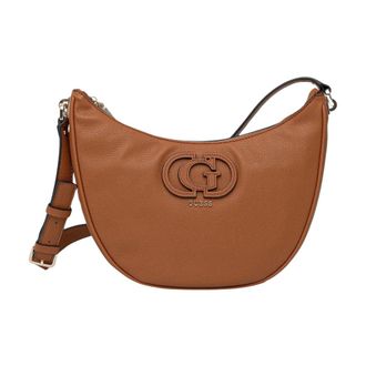 Guess Calebra Crescent Bag - - Bags - Damen - Braun - ONE SIZE