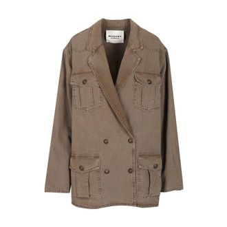 Isabel Marant Nevala Jacket - - Jackets - Damen - Braun - S