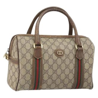 Gucci Sac &agrave; main en plastique Pre-owned - Femme - Pre-owned - Beige - Taille: ONE Size